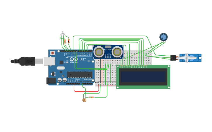 Circuit design Projet - Tinkercad