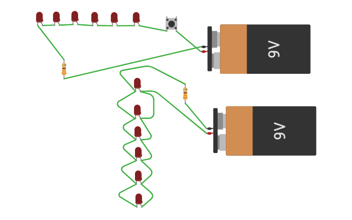 Circuit design paralel seri devre uygulaması - Tinkercad