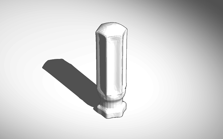 3D design Screwdriver handle - Tinkercad