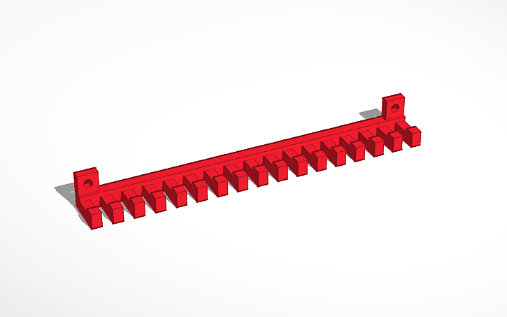 3D design Precision Screwdriver holder - Tinkercad