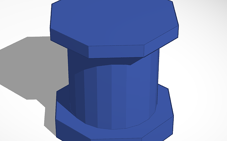 3D design Pedestal - Tinkercad