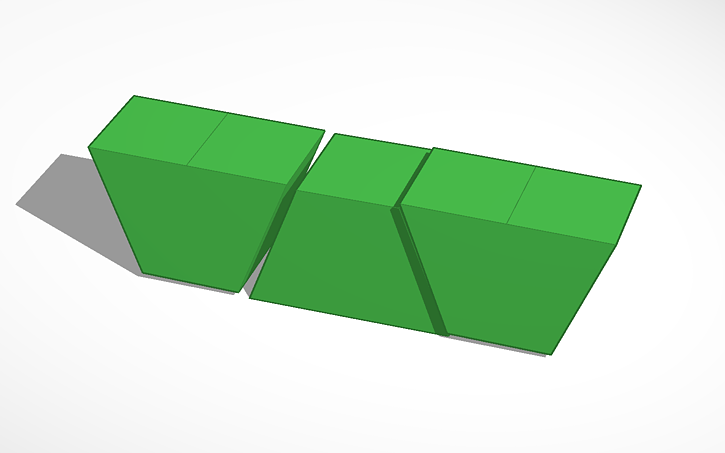 3D design Copy of Trapezoid #just3shapes - Tinkercad