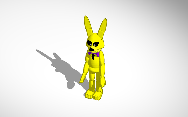 3D design Spring Bunny - Tinkercad