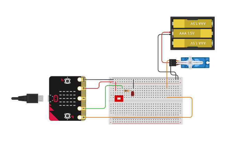 Circuit design MicroBit_SubMarine - Tinkercad