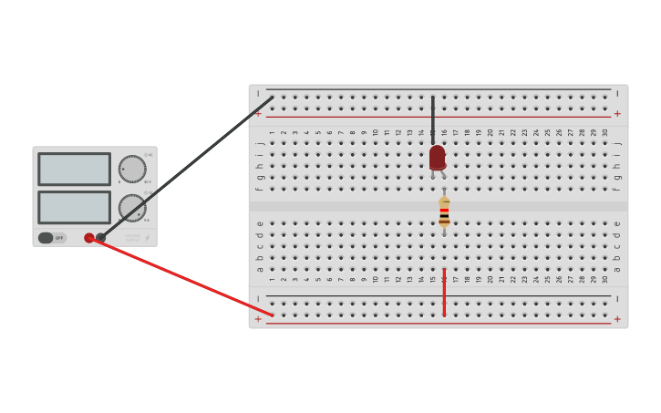 Circuit Design Led Tinkercad
