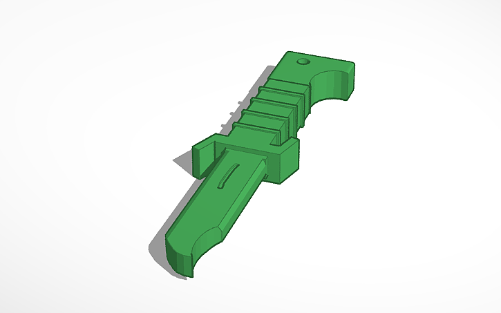 3D design Assassination classroom knife | Tinkercad
