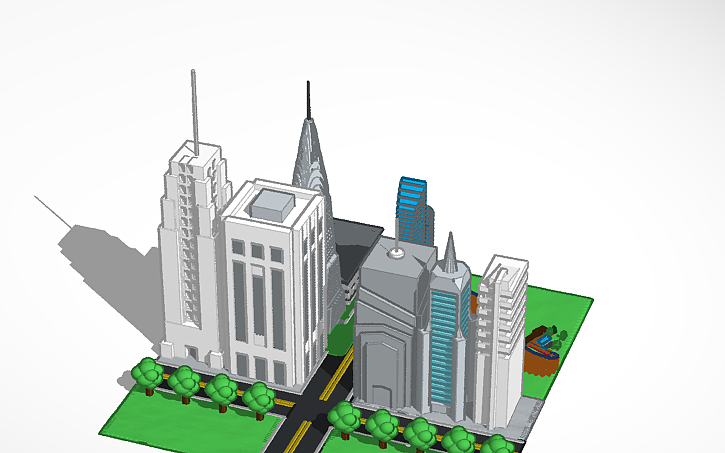 3D design city | Tinkercad