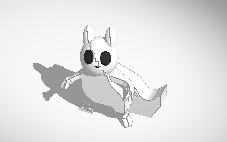 3D design Rain World Slugcat (Survivor) (Youtooz inspired) - Tinkercad