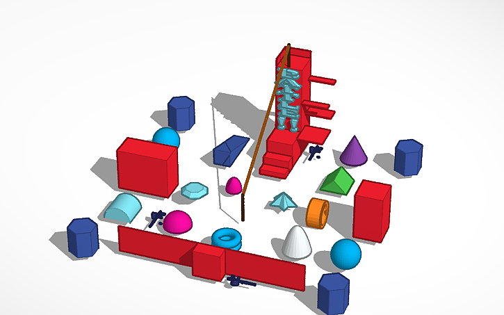 3D design Ultimate Paintball Battle | Tinkercad