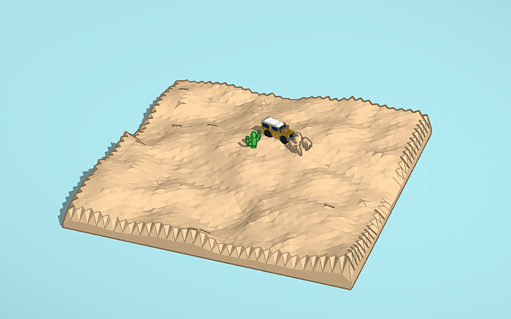 3D design 1990 Land Rover Defender 90 - Tinkercad