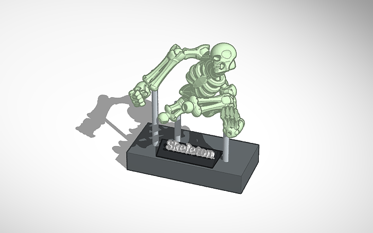 3D design Skeleton | Tinkercad