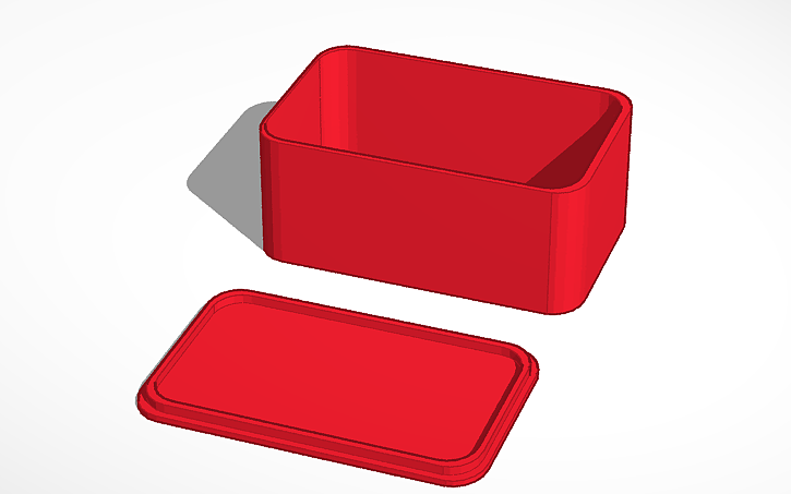 3D design Small box - Tinkercad