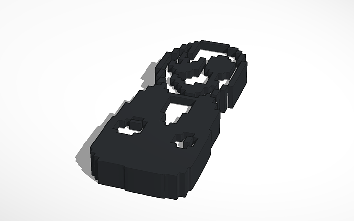 3D design Gaster(Undertale) - Tinkercad