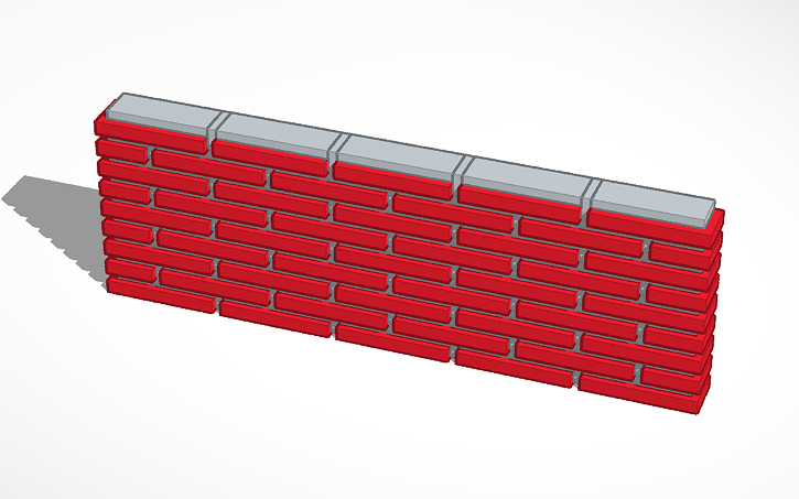 3D design Pared - Tinkercad