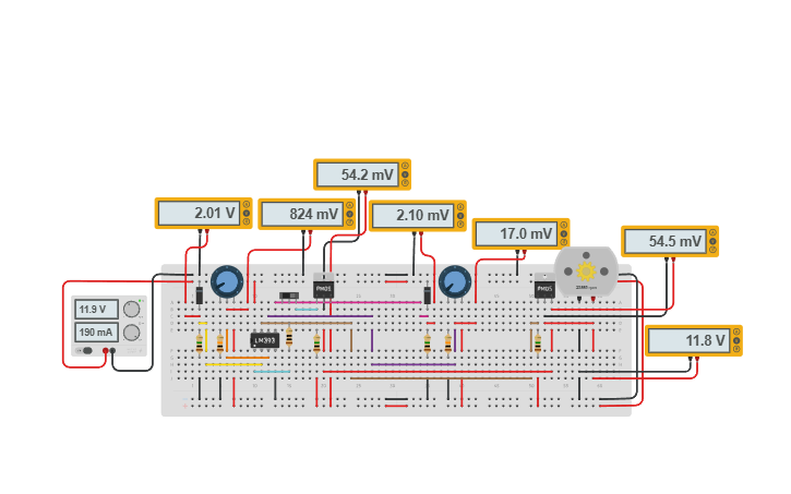 Circuit design UVP and OVP battery comparator High Current MOSFET ...