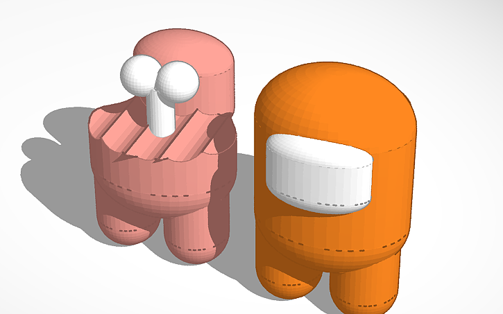 3D design among us - Tinkercad
