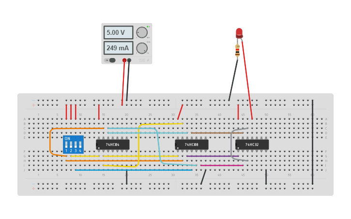 Circuit Design 3rd Using Sop Form Tinkercad