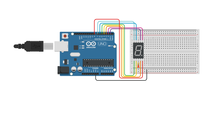 Circuit Design Copy Of 7 Segment Display Programmable Common Cathode