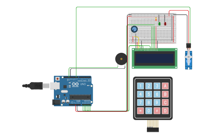 Circuit design Afiq Syazwan 2019326379 Smart Home Door Security System ...