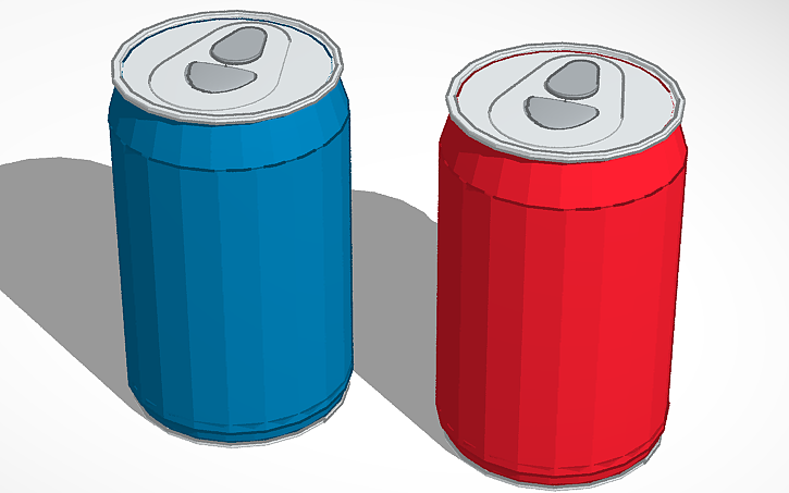 3D design Aluminum Beverage Can - Tinkercad