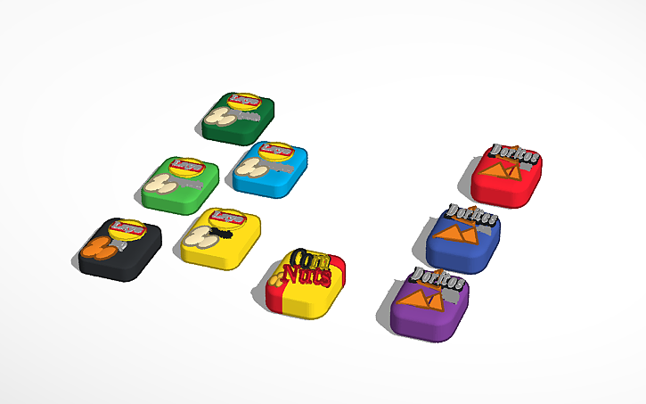 3D design Chips - Tinkercad