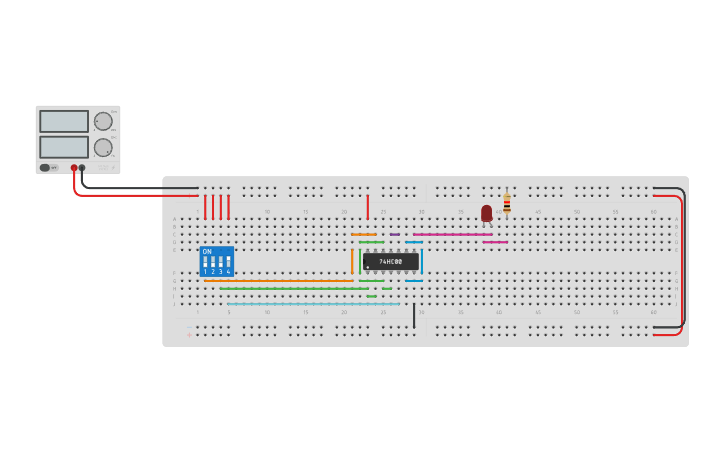 Circuit Design Practical Test 2 Tinkercad