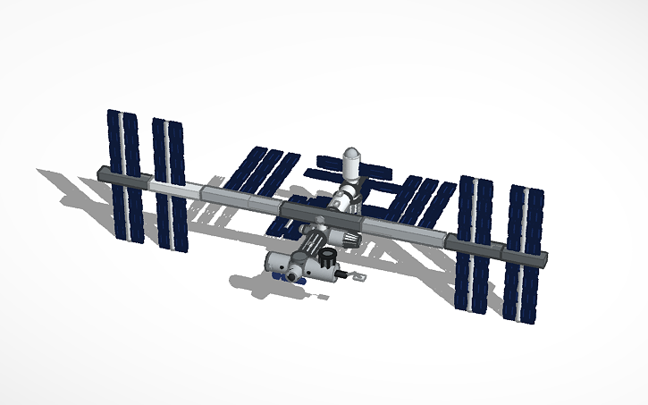 3D design International Space Station - Tinkercad