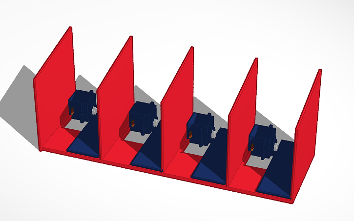 3D design locker Book luncher - Tinkercad