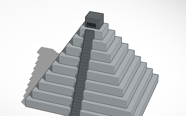 3D design Tikal - Tinkercad