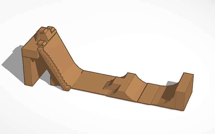 3D design Woodward Mini Mega skate park - Tinkercad