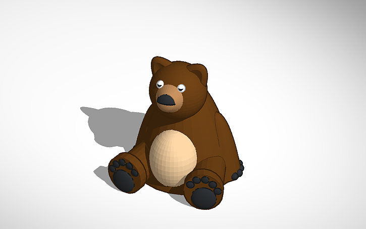 3D design doll - Tinkercad