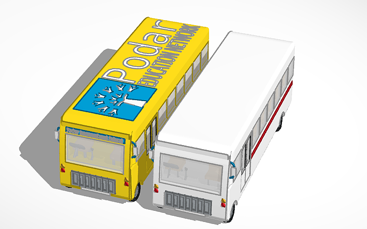 3D design Buses - Tinkercad
