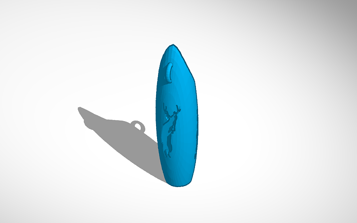 3D design Saxdeer's first Fishing lure - Tinkercad