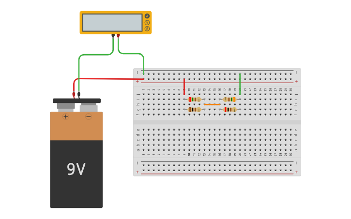 Circuit design Series parallel-2034083 - Tinkercad