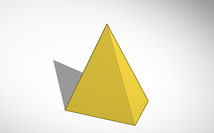 3D design The great Pyramid - Tinkercad