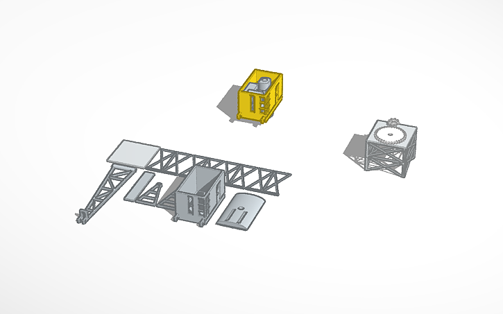 3D design H0 Kran | Tinkercad