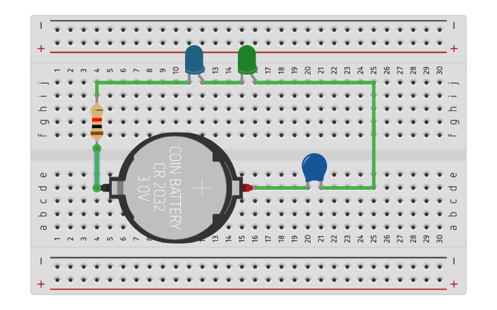Circuit Design Timed Lighting Tinkercad