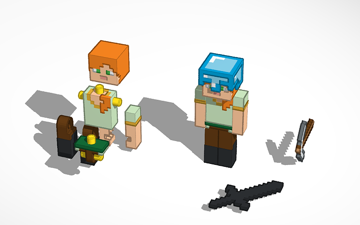 3D design Alex Articulated - Tinkercad