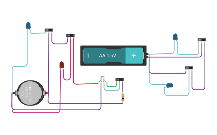 Circuit design Patrícia Vilela | Tinkercad