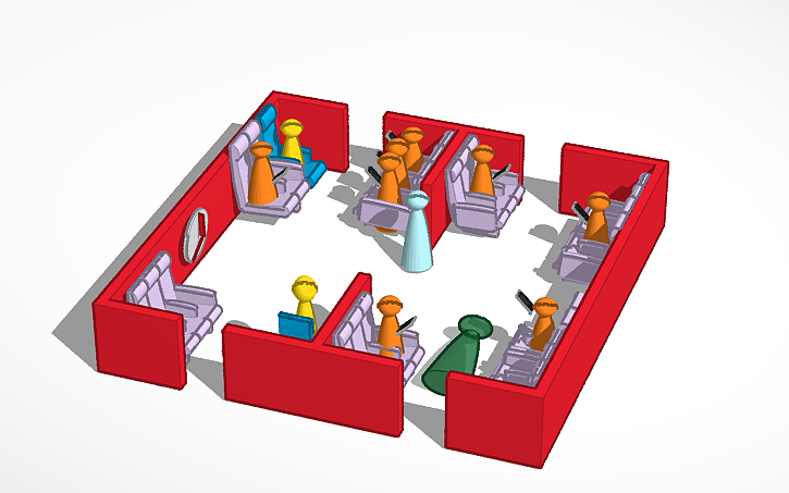 3D design Piliavin, Rodin and Piliavin - Tinkercad