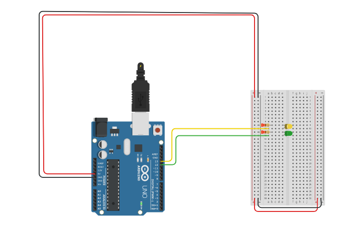 Circuit design Blinking Light Circuit_Shafirul - Tinkercad