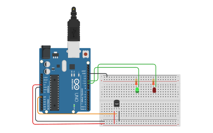 Circuit design sos - Tinkercad