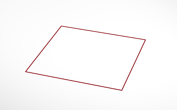 3D design Bed Level Square - Tinkercad