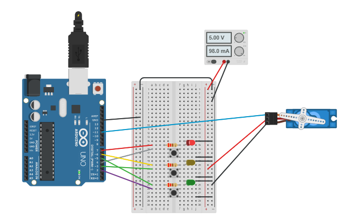Circuit design Strozian- Exam 1 TinkerCard | Tinkercad