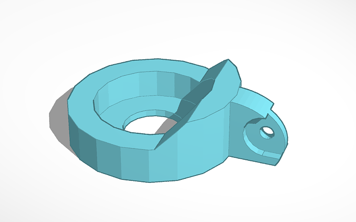 3D design rode mic mount - Tinkercad