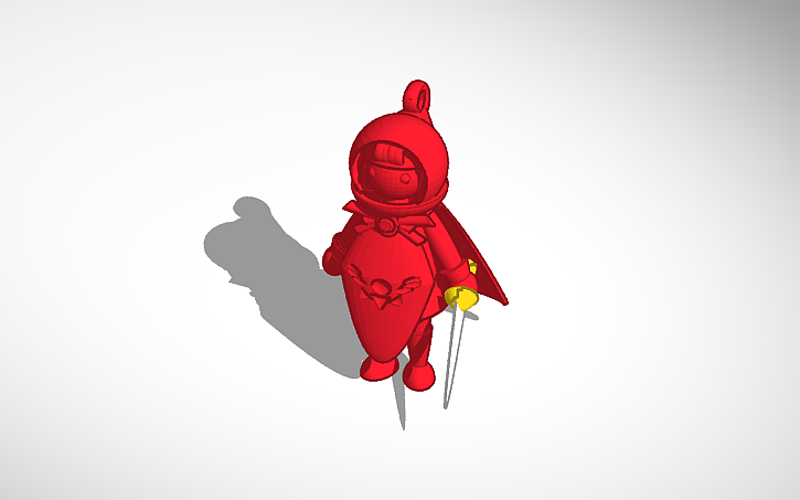 3D design undertale red - Tinkercad