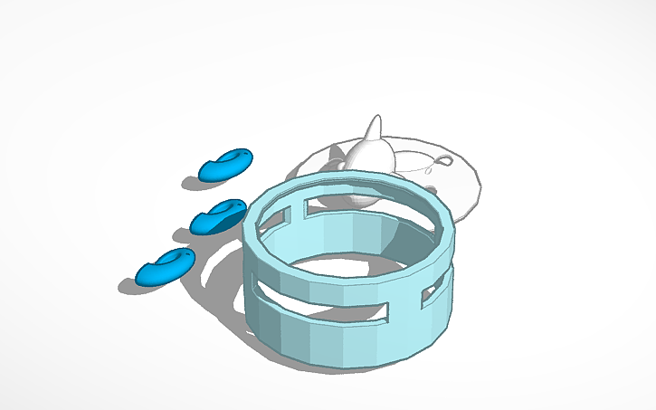 3D design budynek orki codercity | Tinkercad