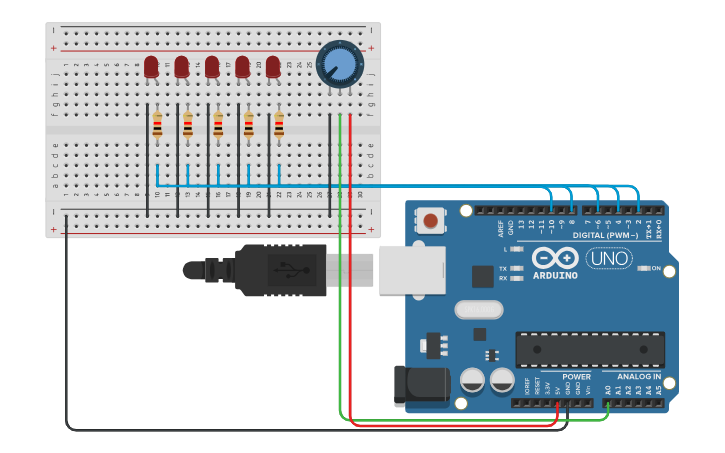 Circuit design Q2 W1 - Tinkercad