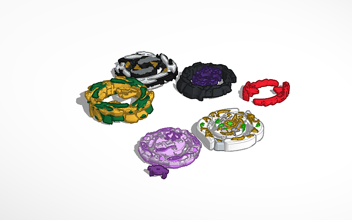 3D design Random booster vol.1 - Tinkercad