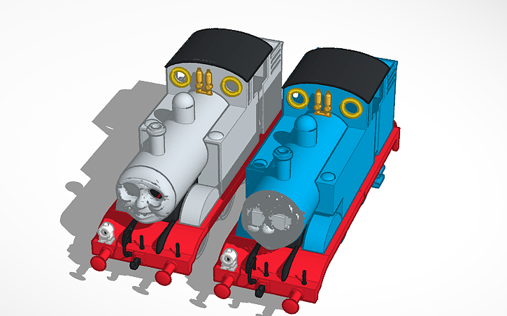 3D design Gauge 1 Thomas and Timothy - Tinkercad